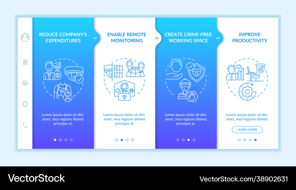 Security cameras for companies onboarding template