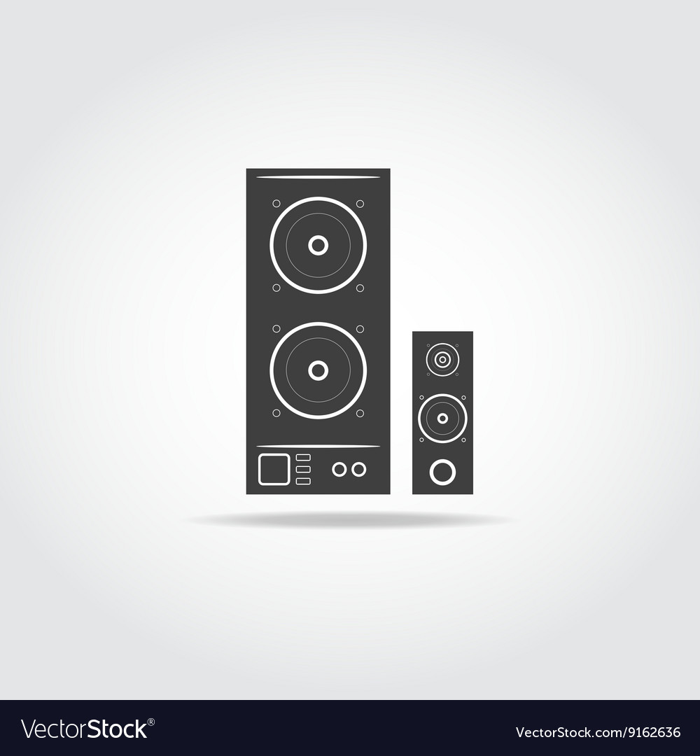Audio system Royalty Free Vector Image - VectorStock