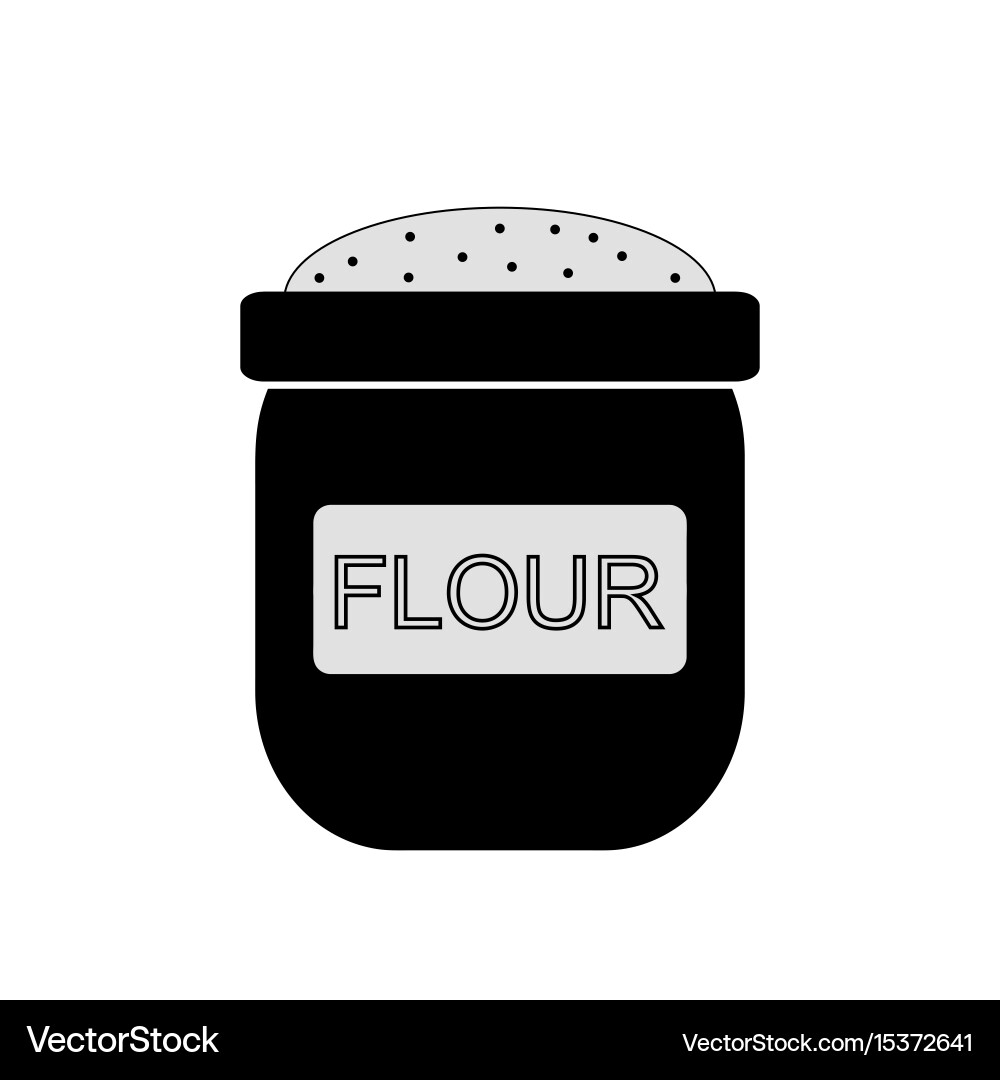 Bag of flour icon Royalty Free Vector Image - VectorStock