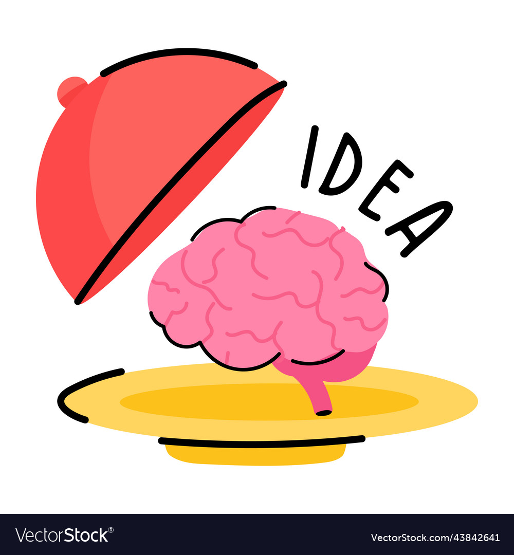 Brain idea Royalty Free Vector Image - VectorStock