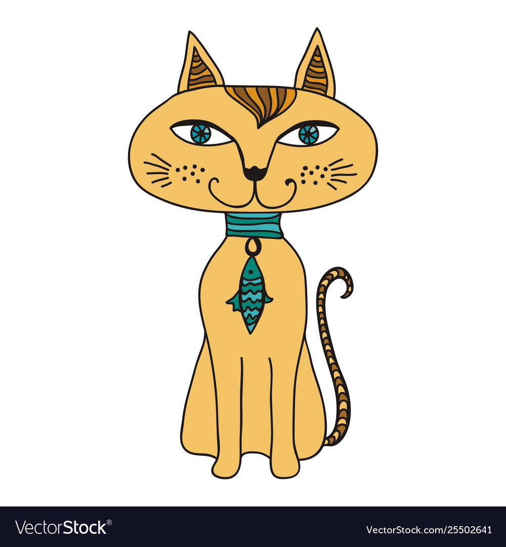 Cat Royalty Free Vector Image - VectorStock