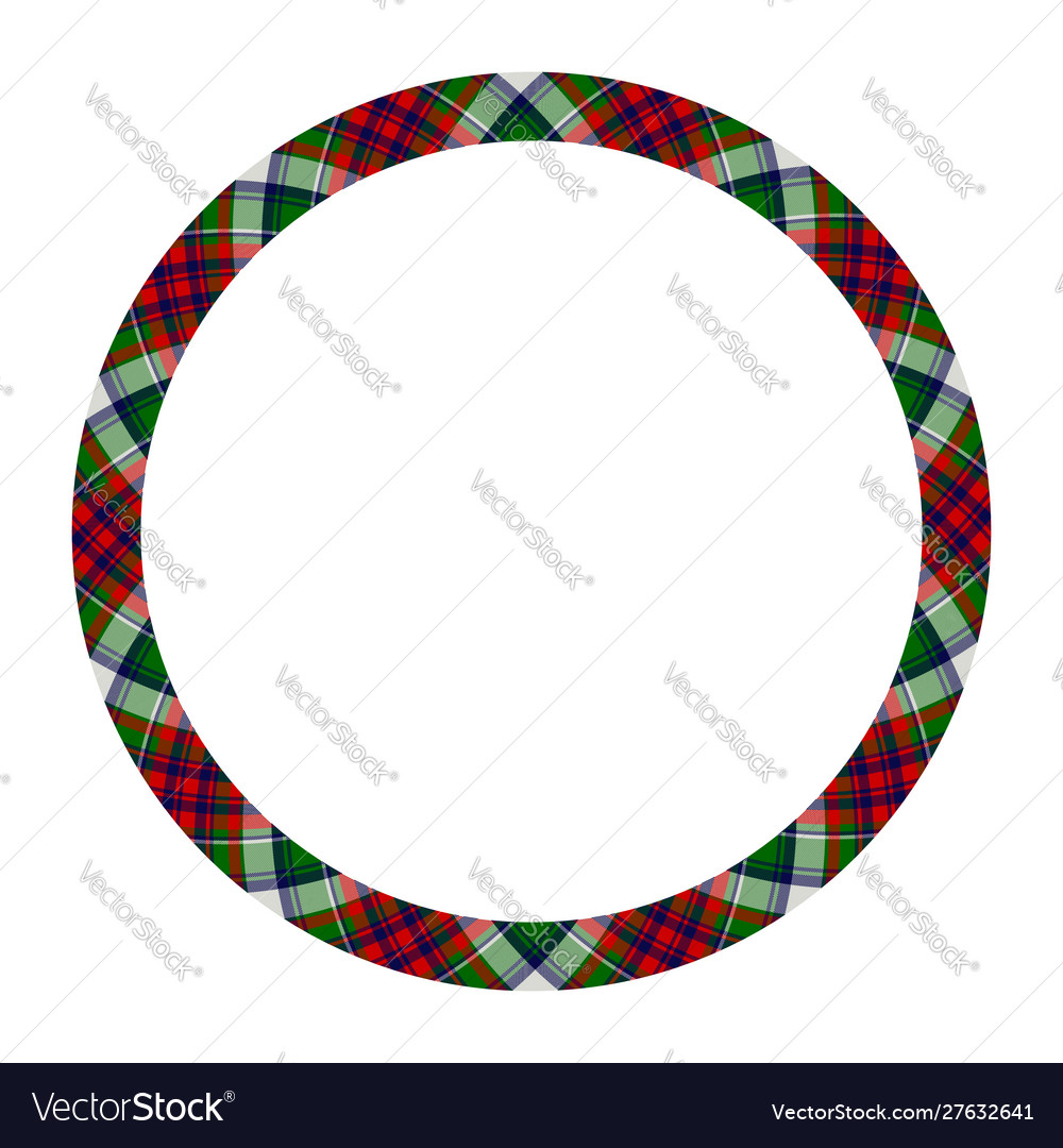 Circle borders and frames round border pattern Vector Image