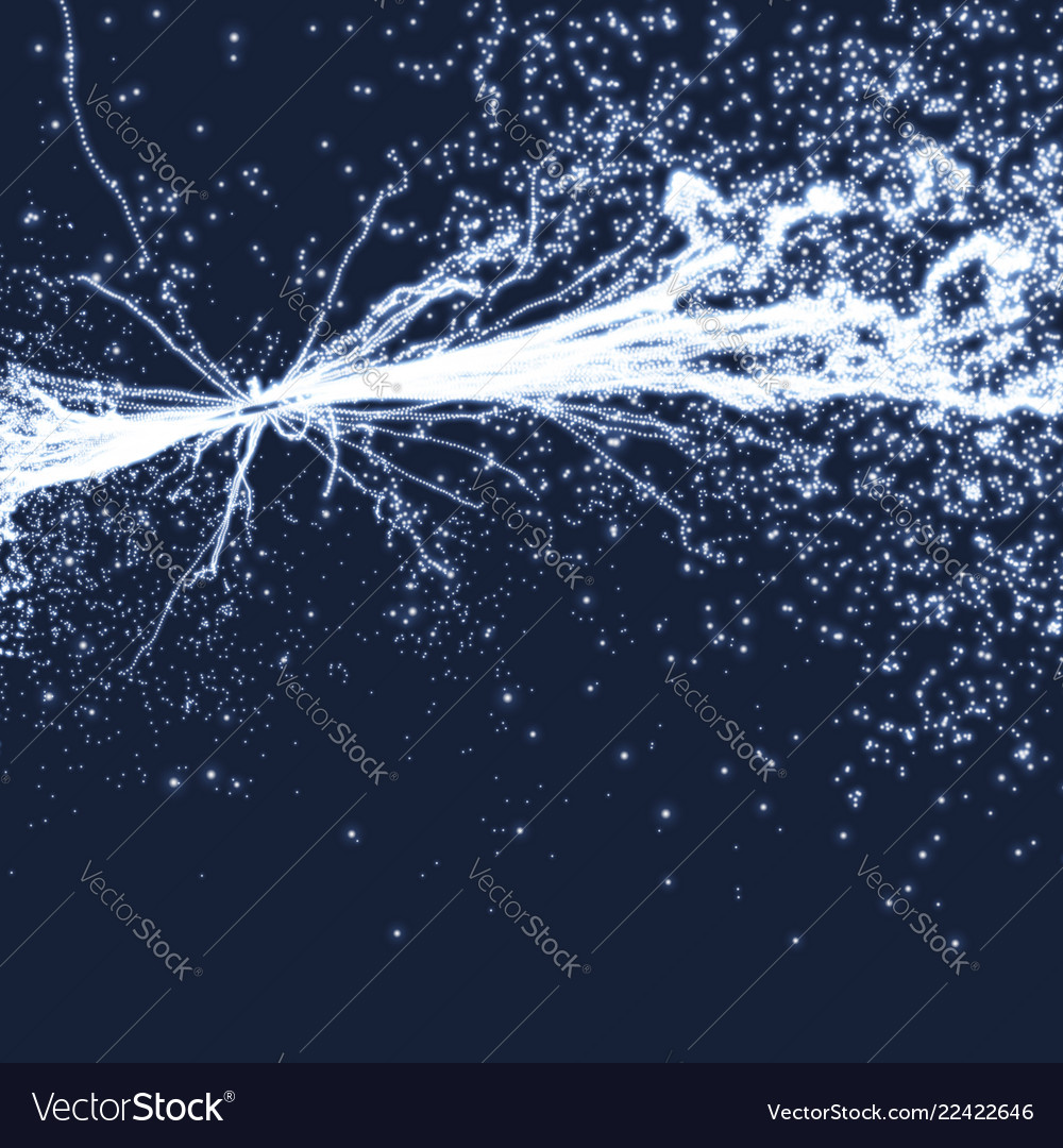 Electricity lighting effects array with dynamic Vector Image