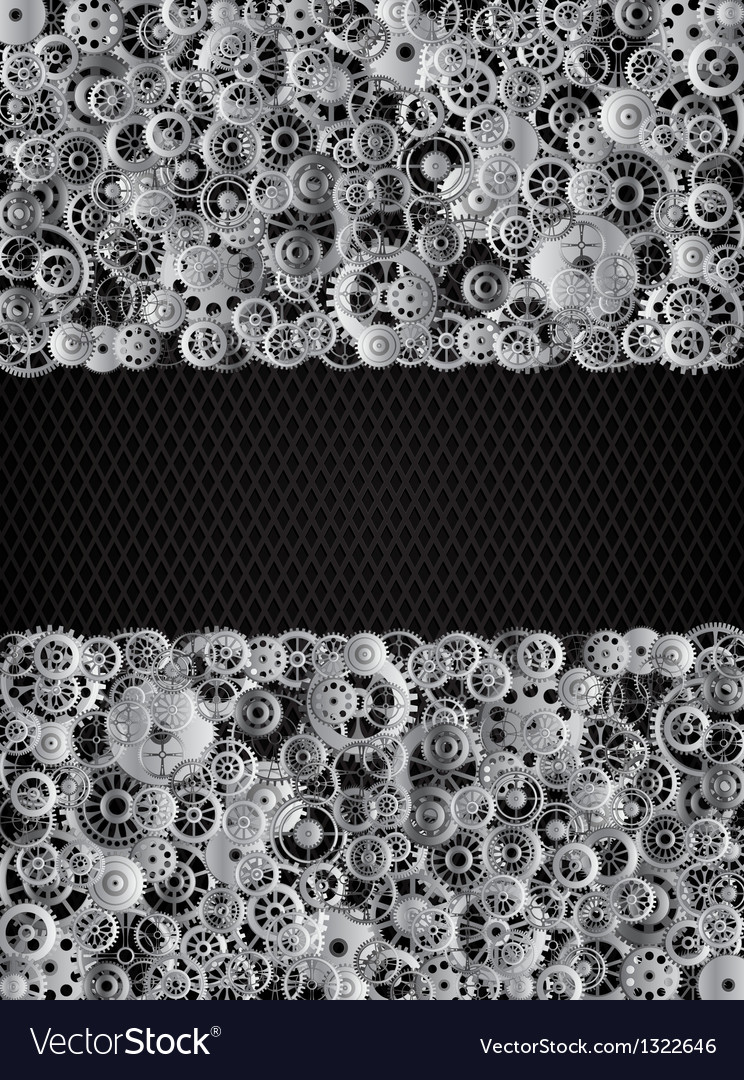 Gears background Royalty Free Vector Image - VectorStock