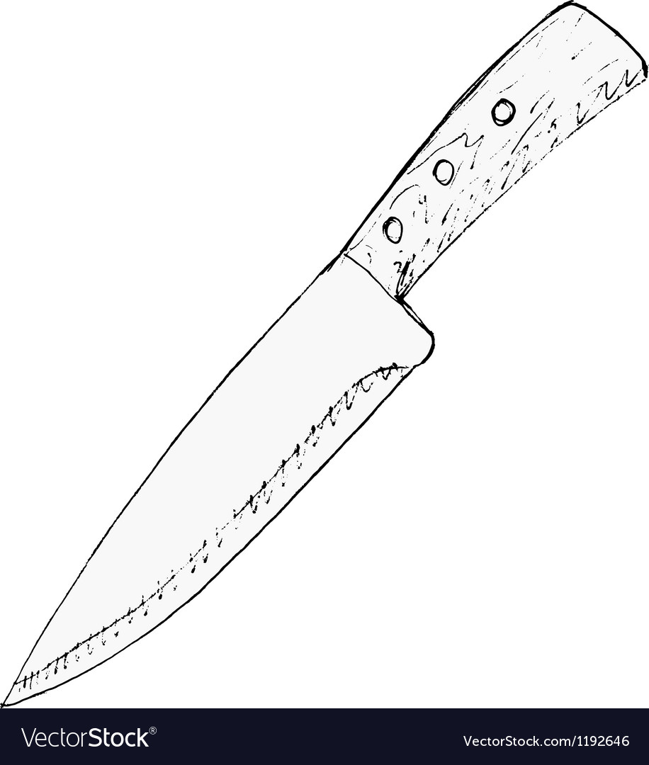 Knife Royalty Free Vector Image - VectorStock