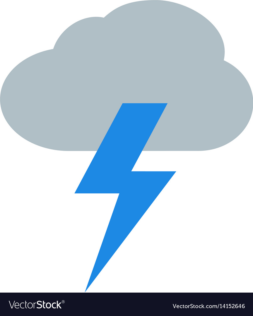 Lightning Royalty Free Vector Image - VectorStock