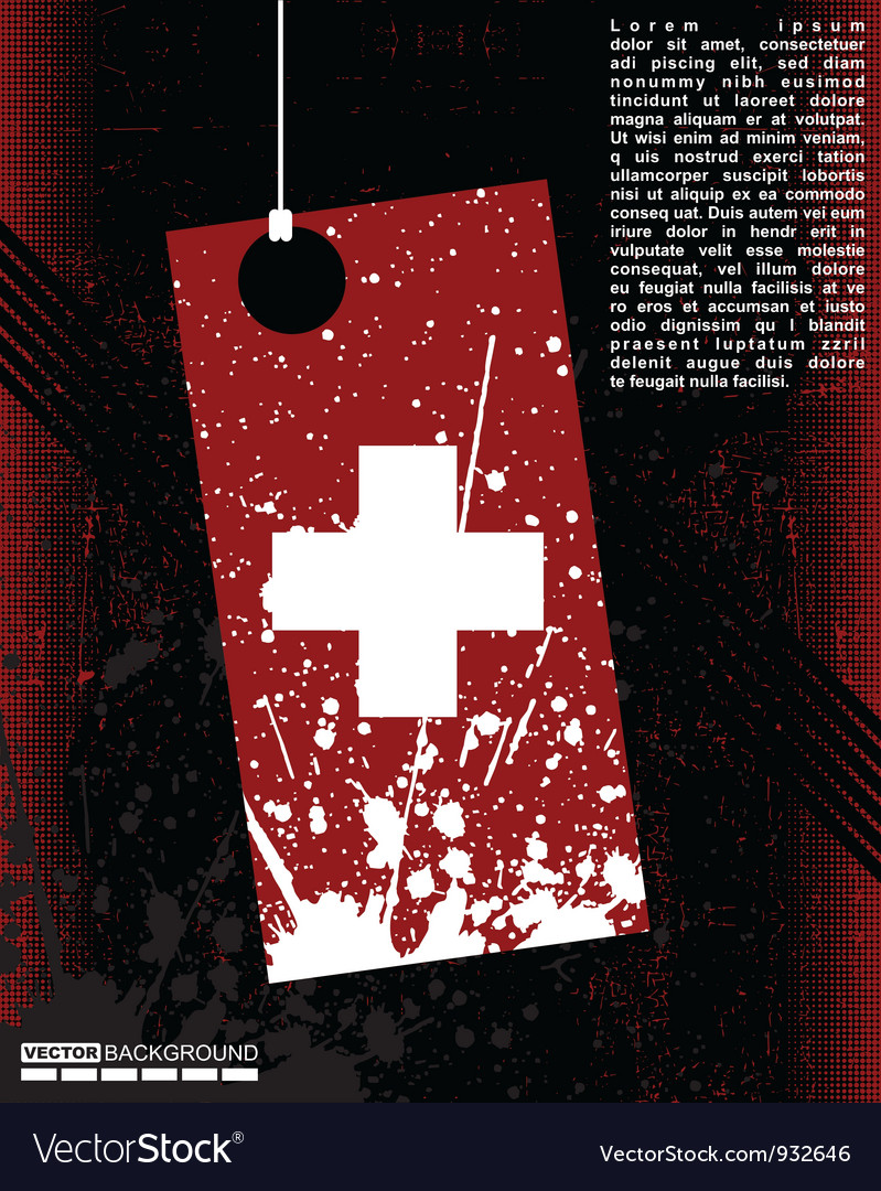 Red label Royalty Free Vector Image - VectorStock