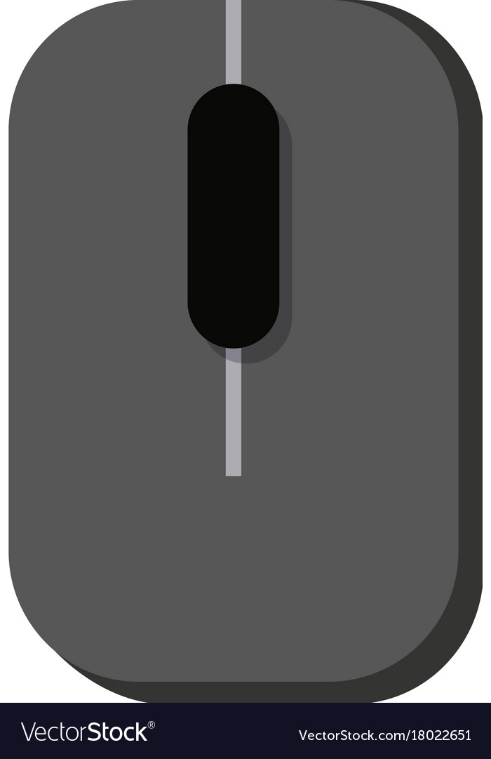 Mouse computer icon image Royalty Free Vector Image