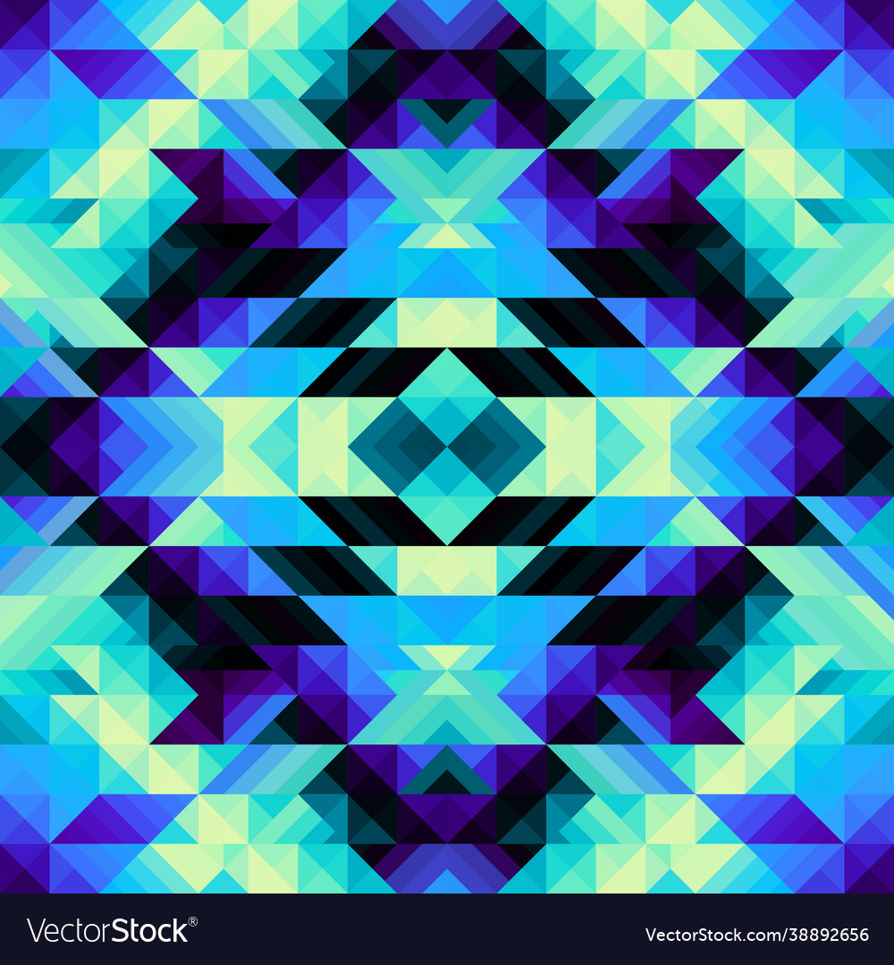 Seamless pattern background a triangles Royalty Free Vector
