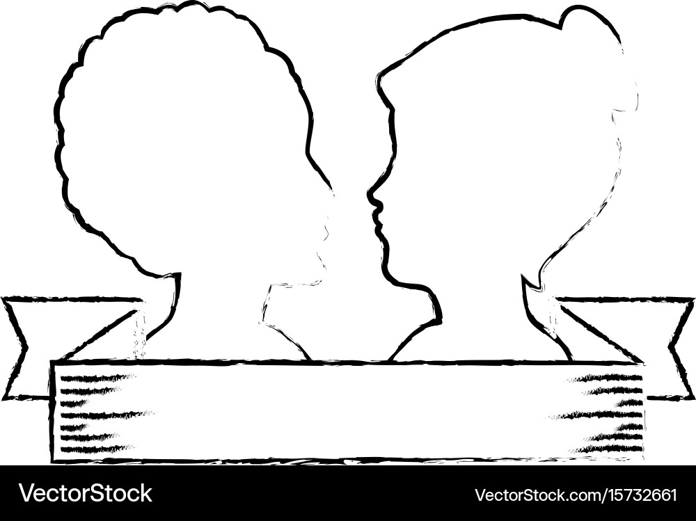 Afro diversity symbol Royalty Free Vector Image
