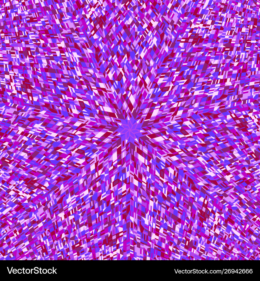 Abstract geometrical colorful dynamic round Vector Image