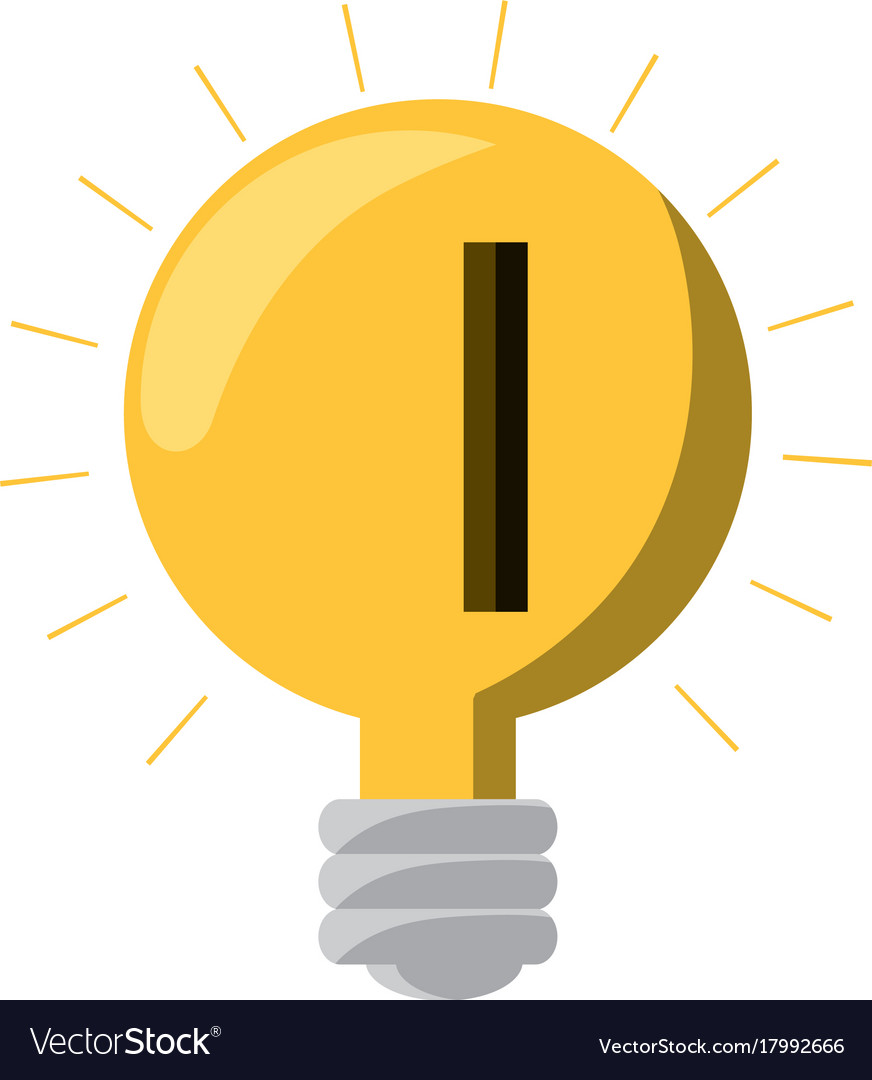 Bulb idea Royalty Free Vector Image - VectorStock