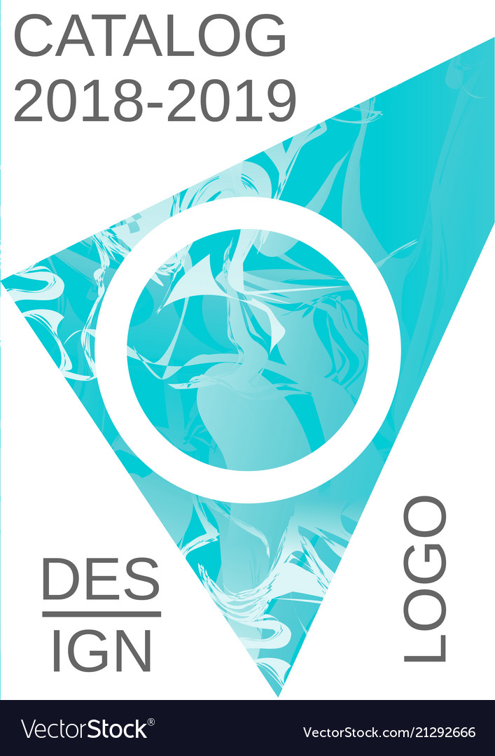 Creative fluid background from current forms Vector Image