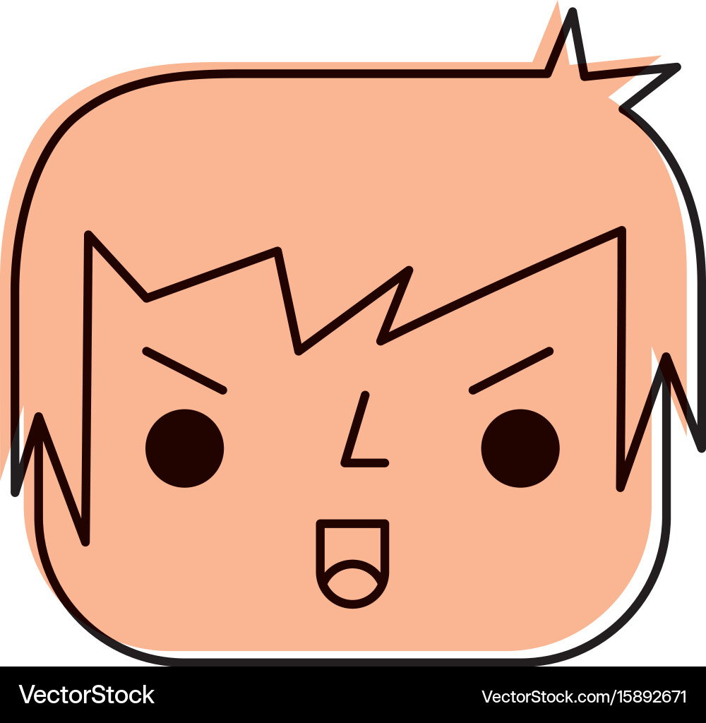 Avatar of a video game warrior Royalty Free Vector Image