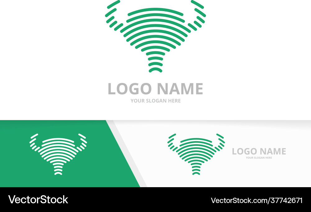 Bladder logo combination human urology organ sign Vector Image