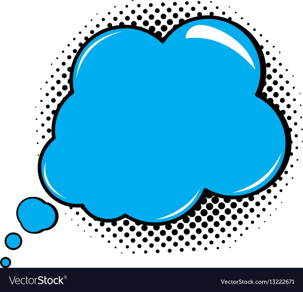 Isolated comic expression Royalty Free Vector Image