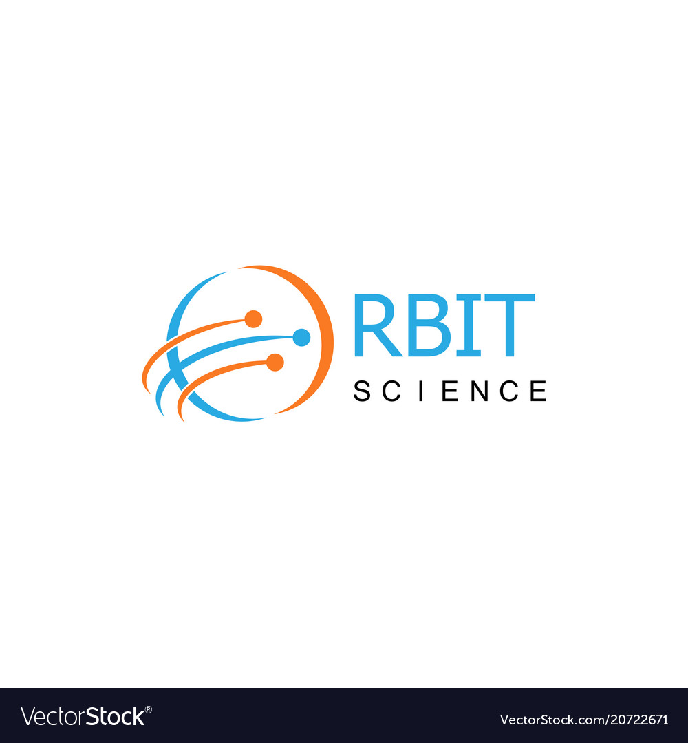 Orbit science logo Royalty Free Vector Image - VectorStock Orbit science logo Royalty Free Vector Image - VectorStock