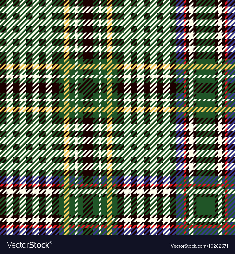 Seamless tartan pattern Royalty Free Vector Image