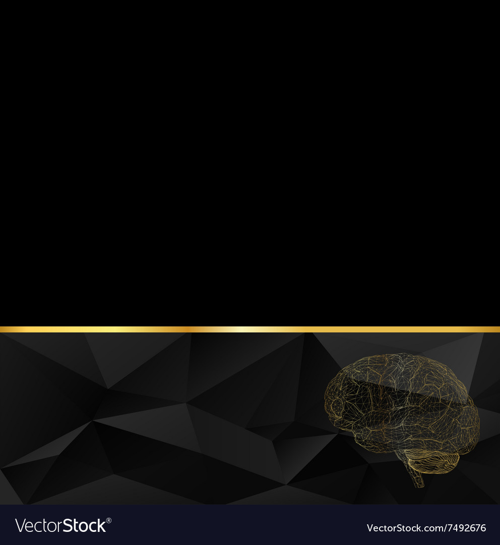 Creative concept abstract background human Vector Image