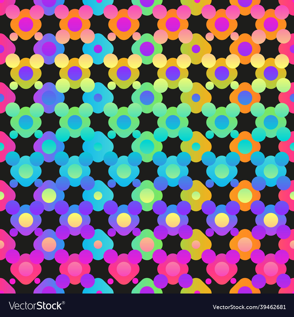 Bright points seamless pattern Royalty Free Vector Image