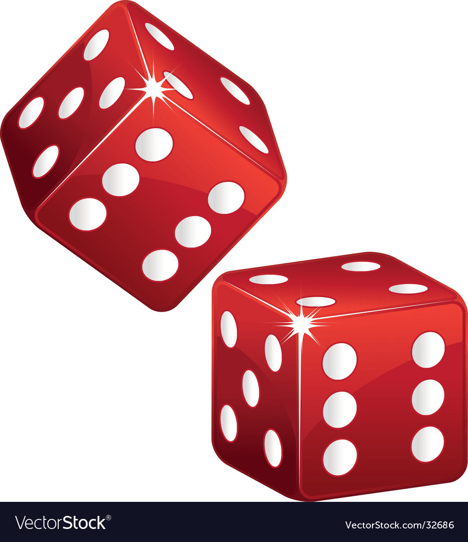 Dices Royalty Free Vector Image - VectorStock