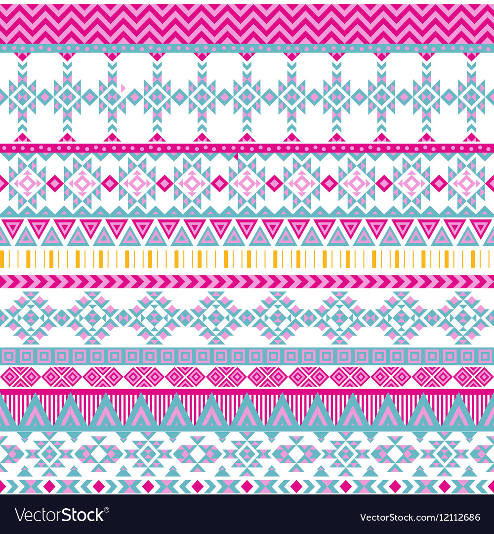 Ethnic seamless pattern Royalty Free Vector Image