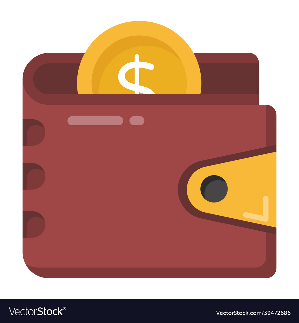 Wallet Royalty Free Vector Image - VectorStock