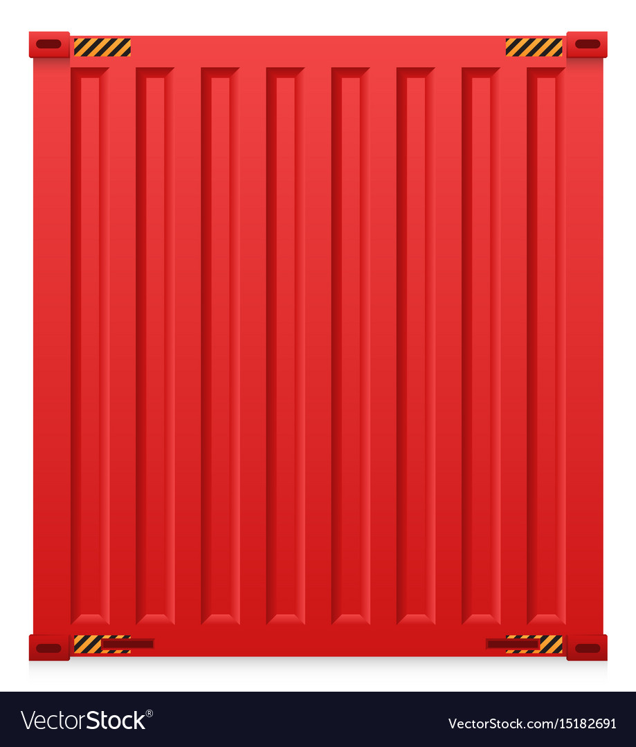 Container Royalty Free Vector Image - VectorStock