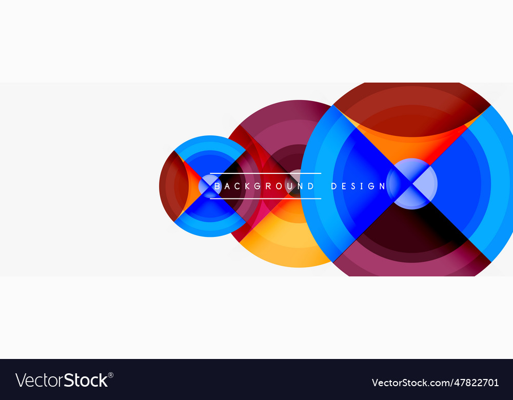 Circle pattern background abstract backgrounds Vector Image