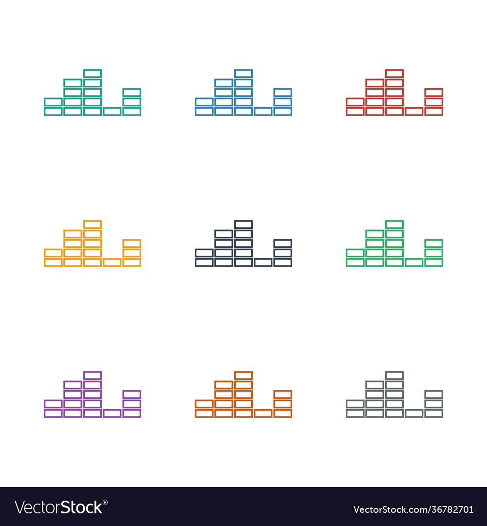 Equalizer icon white background Royalty Free Vector Image