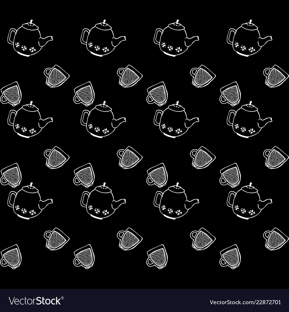 Retro object patterns for making seamless Vector Image