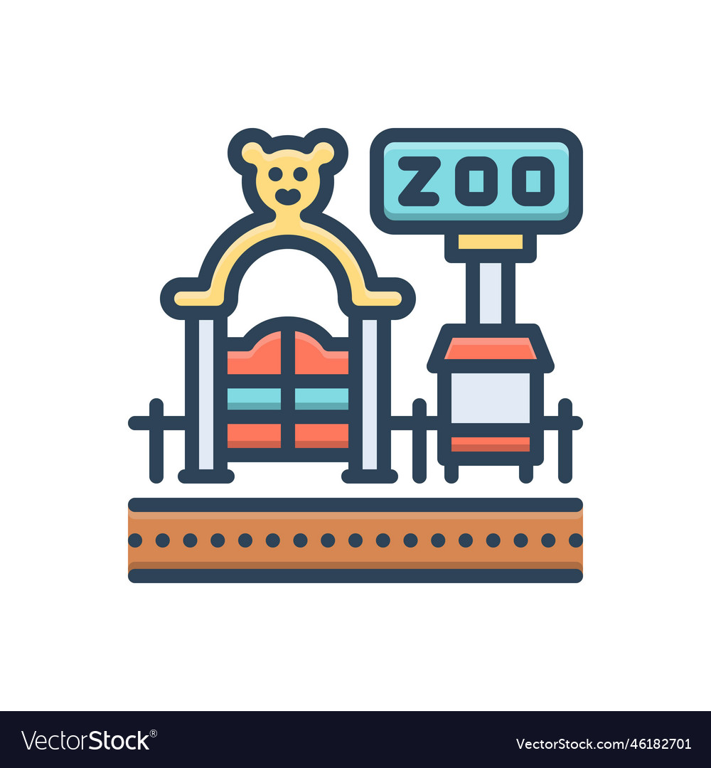 Zoo Royalty Free Vector Image - VectorStock