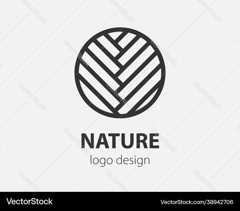 Abstract logo design template Royalty Free Vector Image