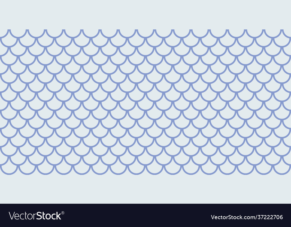 Geometric abstract fish scale pattern background Vector Image