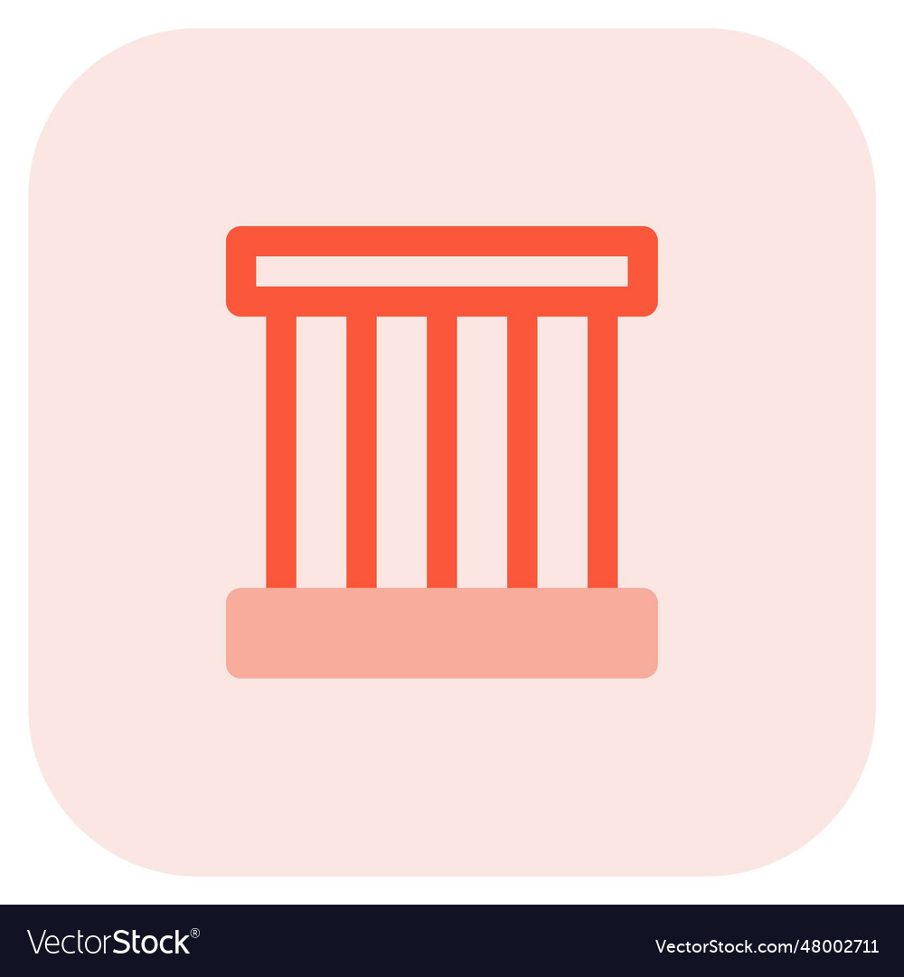 Jail a place for keeping prisoners Royalty Free Vector Image Jail a place for keeping prisoners Royalty Free Vector Image