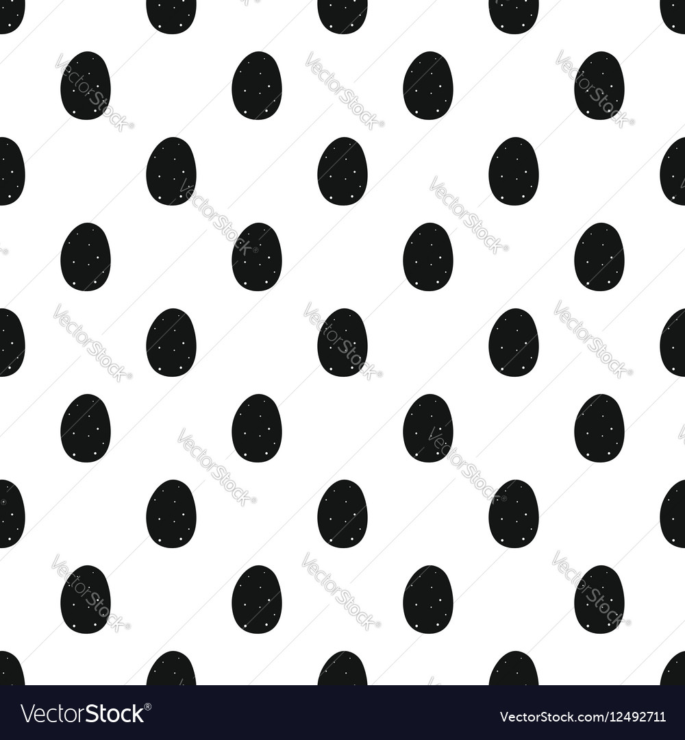 Potatoes pattern simple style Royalty Free Vector Image