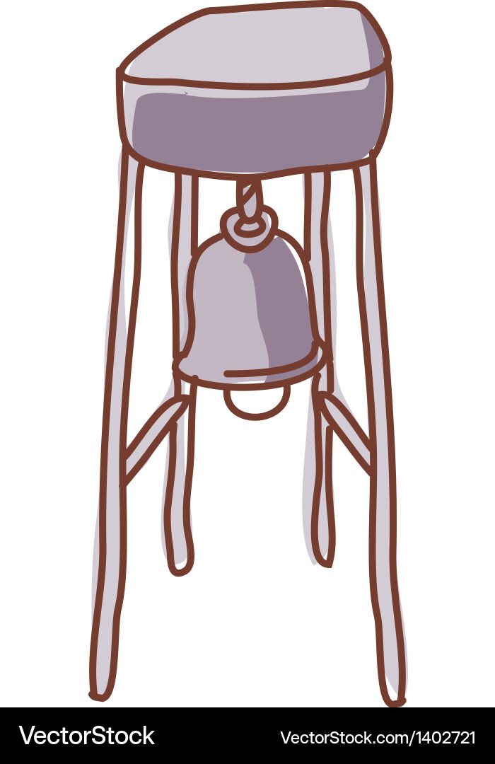 Bell tower Royalty Free Vector Image - VectorStock