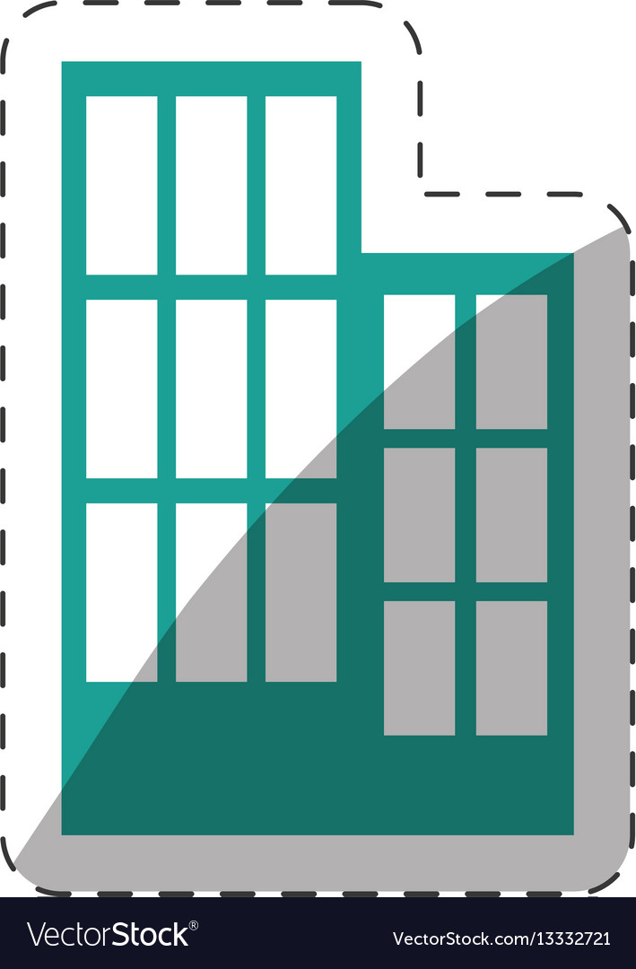 Environment building structure design Royalty Free Vector