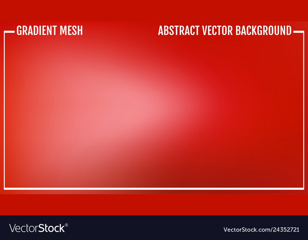 Gradient red abstract background Royalty Free Vector Image
