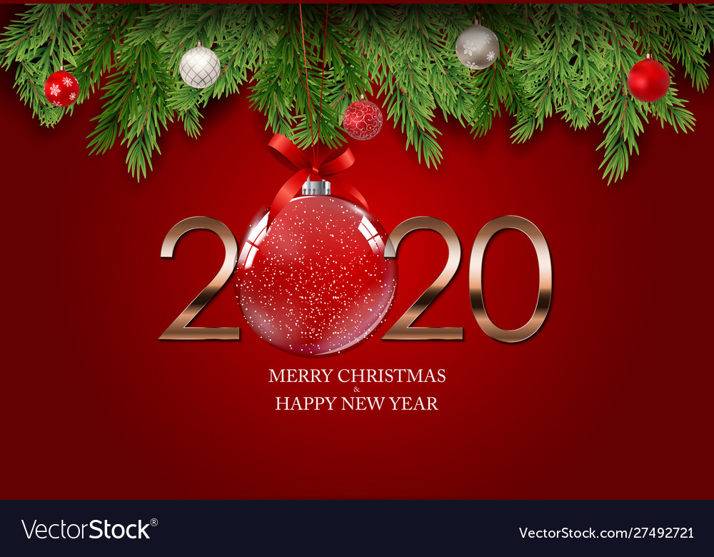 Happy 2020 new year background Royalty Free Vector Image Happy 2020 new year background Royalty Free Vector Image