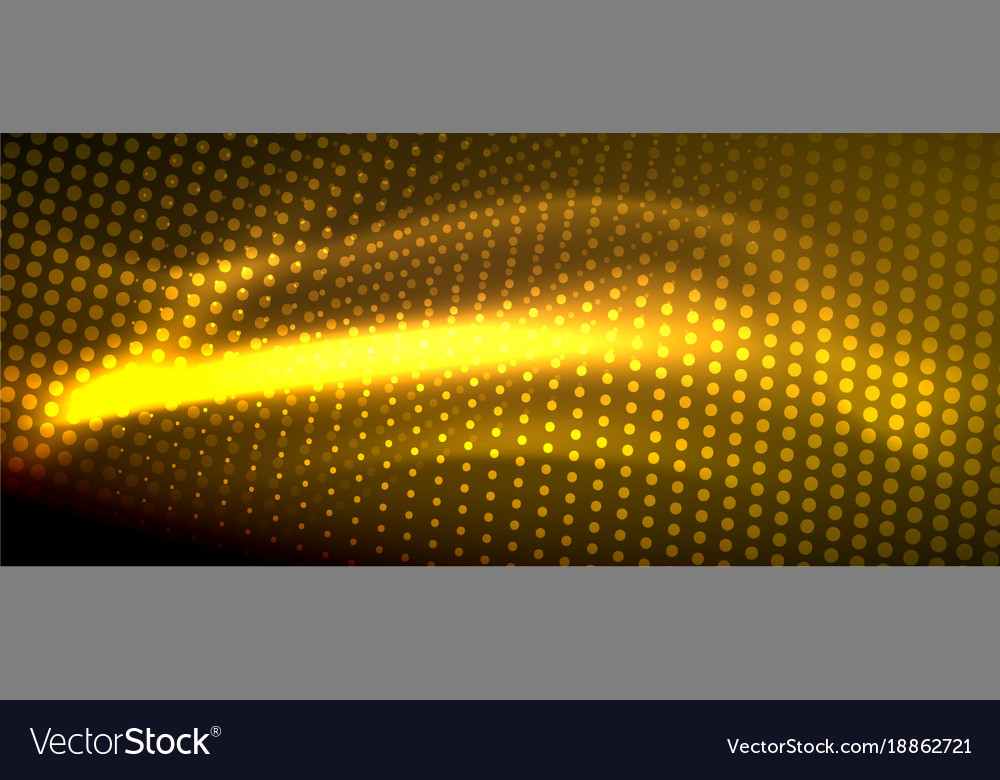 Neon light effects particles Royalty Free Vector Image