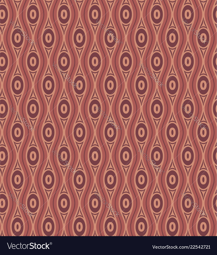 Seamless pattern with red ovals Royalty Free Vector Image