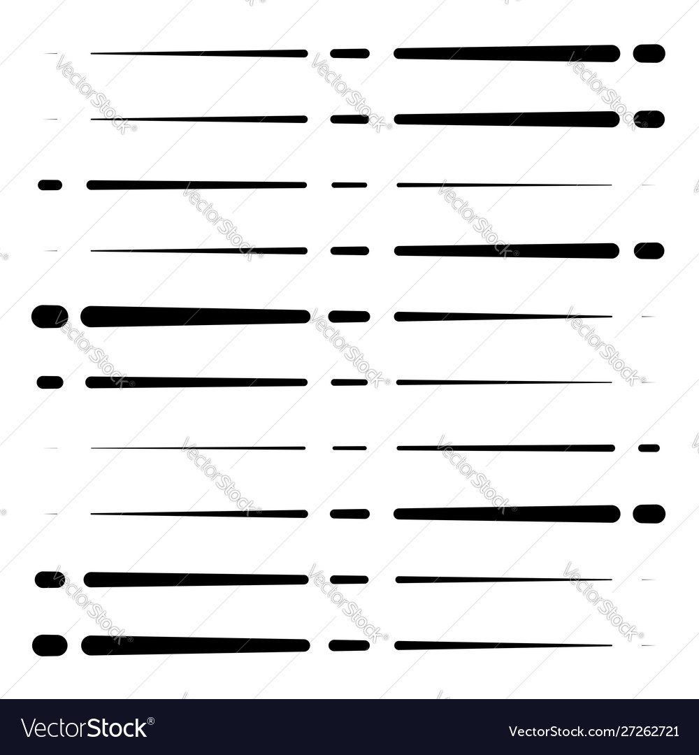 Segmented dashed lines stripes abstract geometric Vector Image