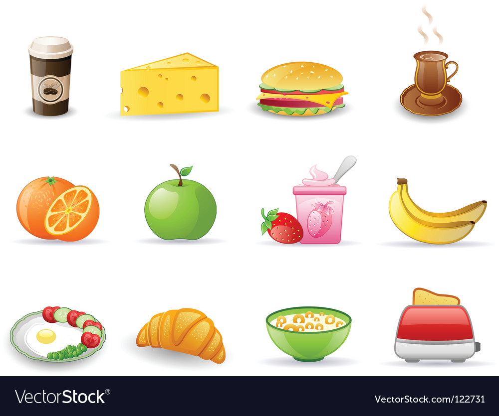 Breakfast Royalty Free Vector Image - VectorStock