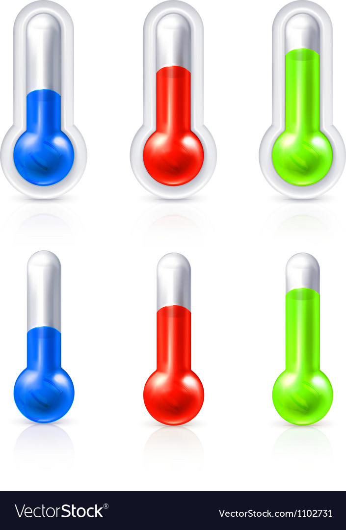 Thermometer Royalty Free Vector Image - VectorStock