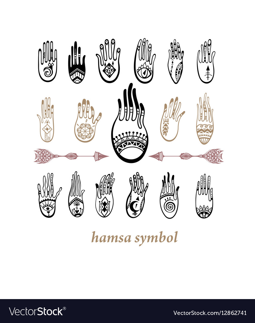 Hamsa Royalty Free Vector Image - VectorStock