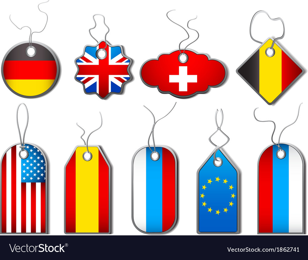 Labels Royalty Free Vector Image - VectorStock