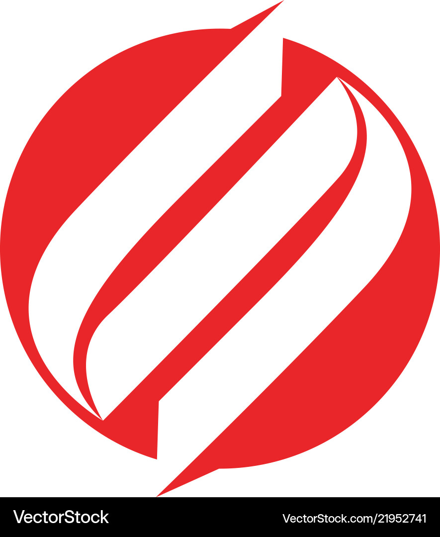 S logo and symbols template icon Royalty Free Vector Image