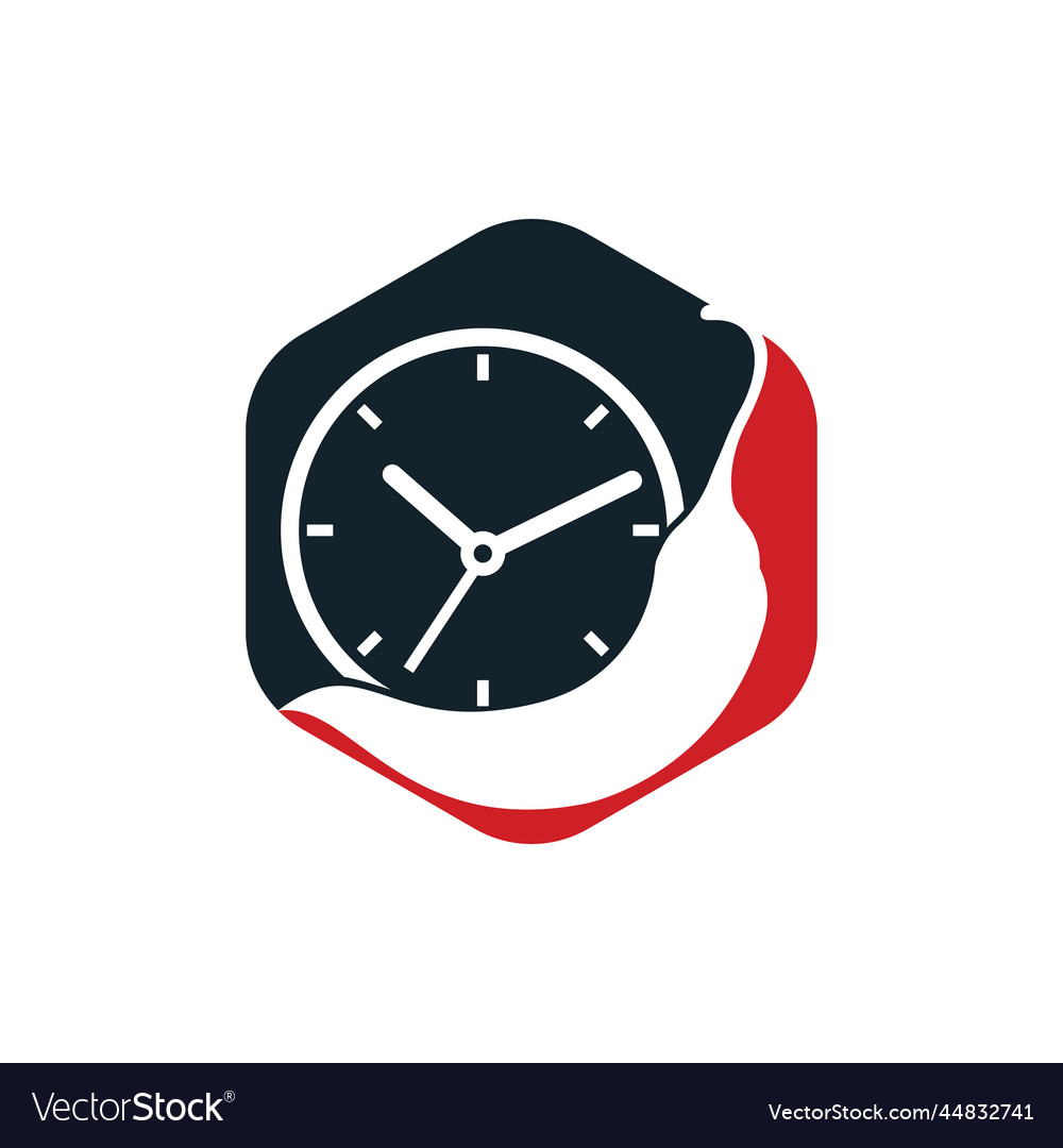 Spicy time logo design template Royalty Free Vector Image Spicy time logo design template Royalty Free Vector Image