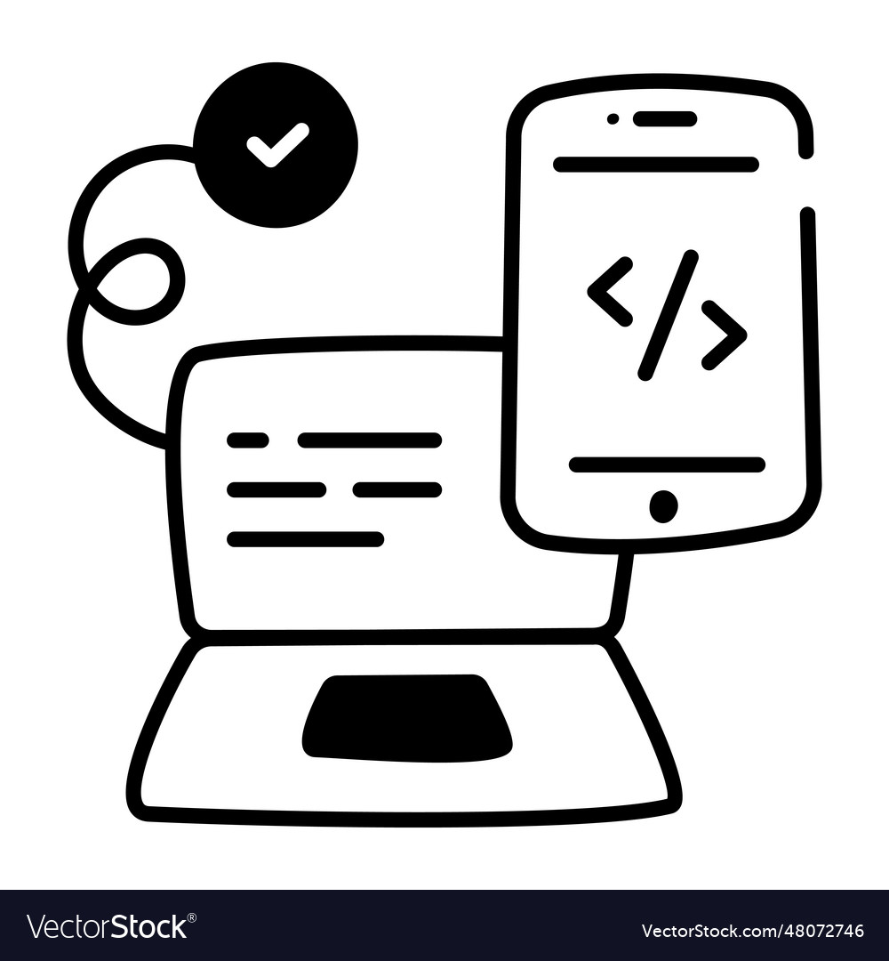 App development Royalty Free Vector Image - VectorStock